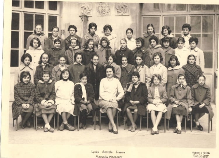 Photo de classe 5em M de 1960, Collège Anatole France - Copains d'avant