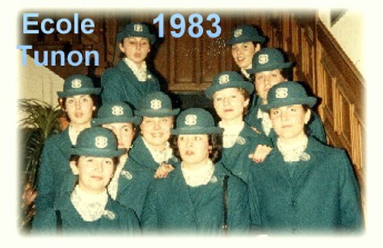 Photo de classe Promo 1983 de 1983, ECOLE INTERNATIONALE TUNON ...