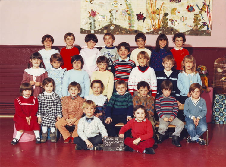 Photo de classe Maternelle de 1985, ECOLE DU CLOS COUTARD - Copains d'avant