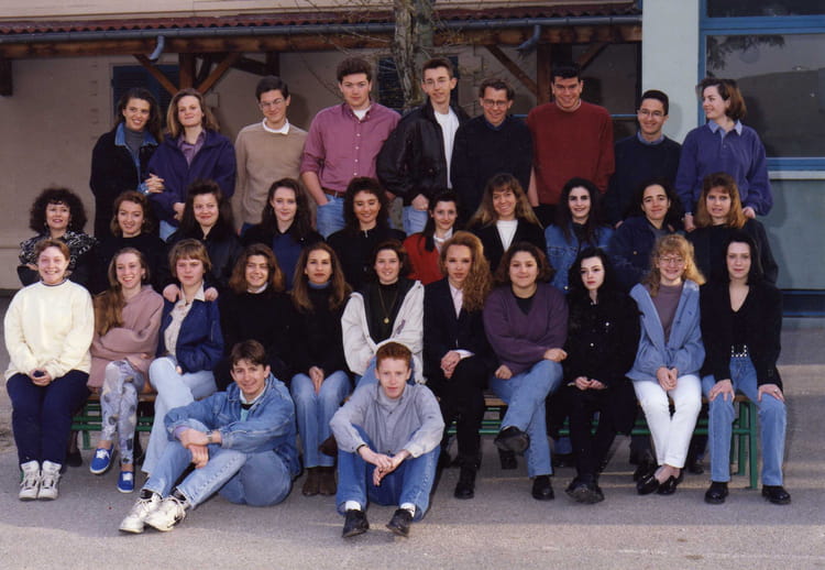 Photo de classe 1 AB de 1992, Lycée Pierre Termier - Copains d'avant
