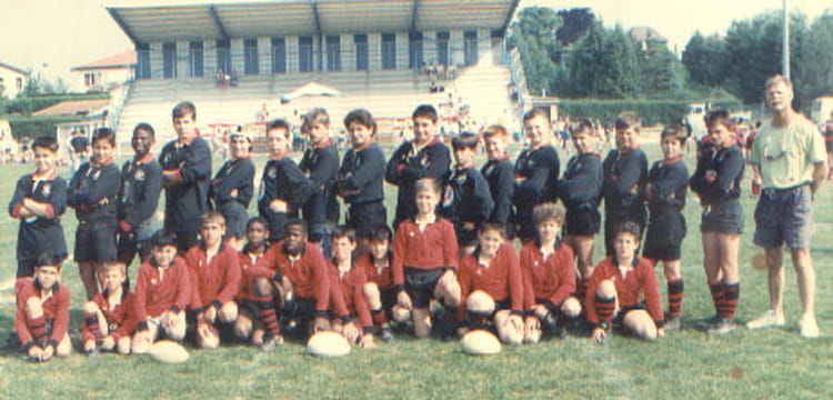 Photo de classe Ecole de rugby pusignan de 1988, RCP - Copains d'avant