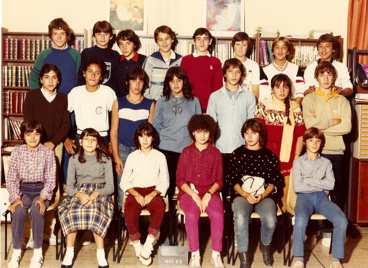 Photo de classe COLLEGE ROUSTAN ANTIBES 4 EME C de 1982, Collège ...