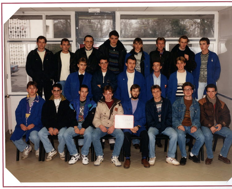 Photo de classe BTS Productique 1 de 1992, Lycée Oehmichen - Copains d ...