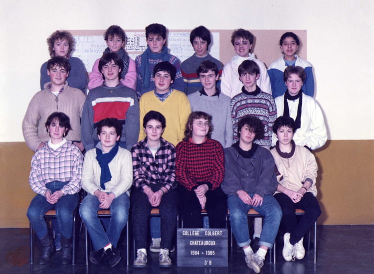 Photo de classe Collège Colbert de 1984, Collège Colbert - Copains d'avant