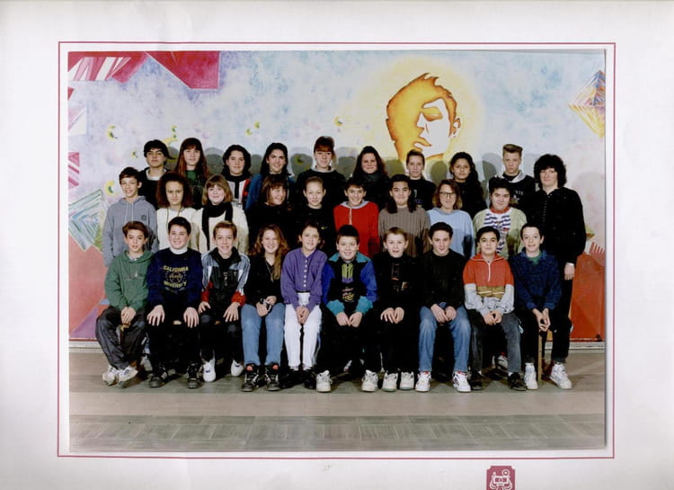 Photo de classe 5ième de 1993, Collège Léon Marie Fournet - Copains d'avant