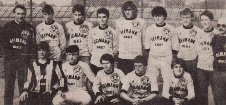 Photo de classe Juniors 1982-1983 de 1983, SC MARLY - Copains d'avant