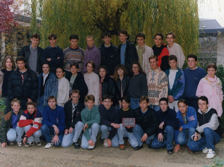Photo de classe 2nde - 6 de 1993, Lycée Pierre Mechain - Copains d'avant