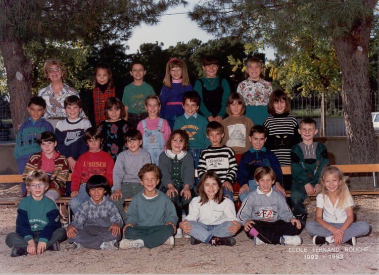 Photo de classe CE2 de 1992, ECOLE FERNAND ROUCHE - Copains d'avant
