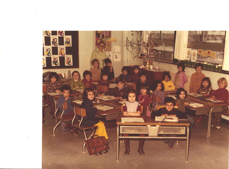 Photo de classe CP Jacques Solomon de 1975, ECOLE JACQUES SOLOMON ...