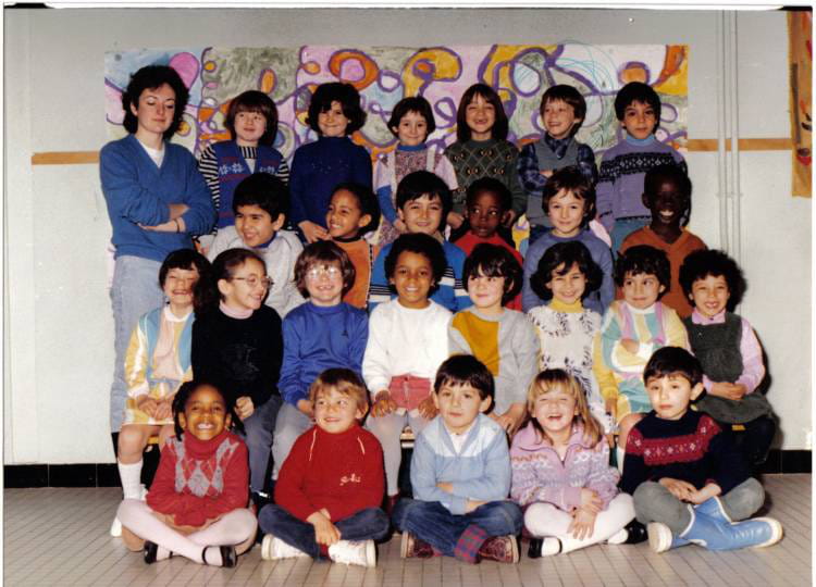 Photo de classe Maternelle de 1984, ECOLE JACQUES SOLOMON - Copains d'avant