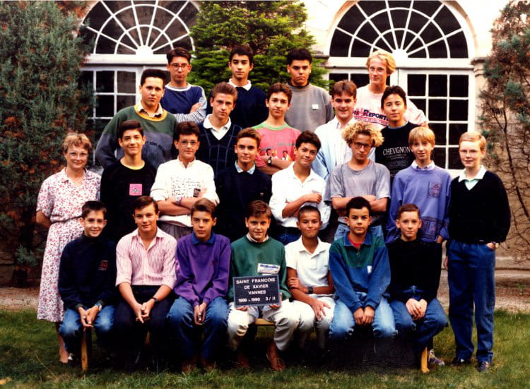 Photo de classe 3eme Saint François de 1989, Collège Saint-françois ...