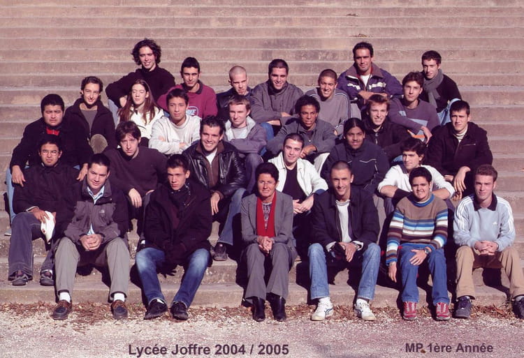 Photo de classe MP1 209-210 de 2004, Lycée Joffre - Copains d'avant