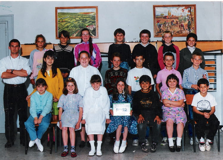 Photo de classe Ce2 mr coppin de 1990, ECOLE JULES FERRY - Copains d'avant