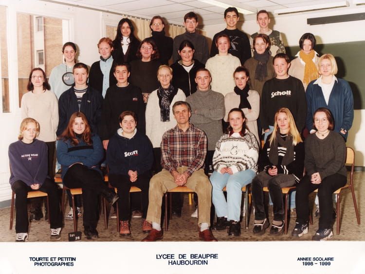 Photo de classe 2nd ES de 1999, LYCEE BEAUPRE - Copains d'avant