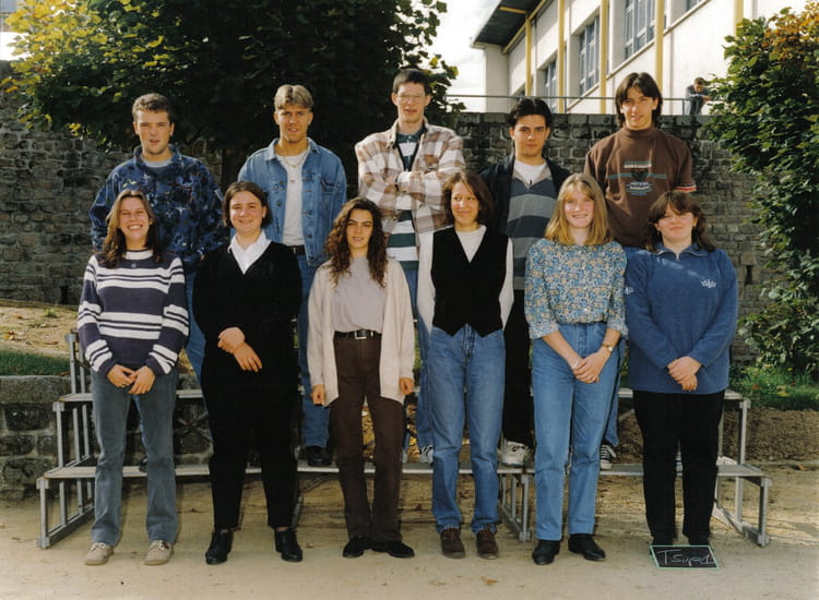 Photo de classe BTS IG 1ère année de 1995, Eugene Jamot - Bts ...
