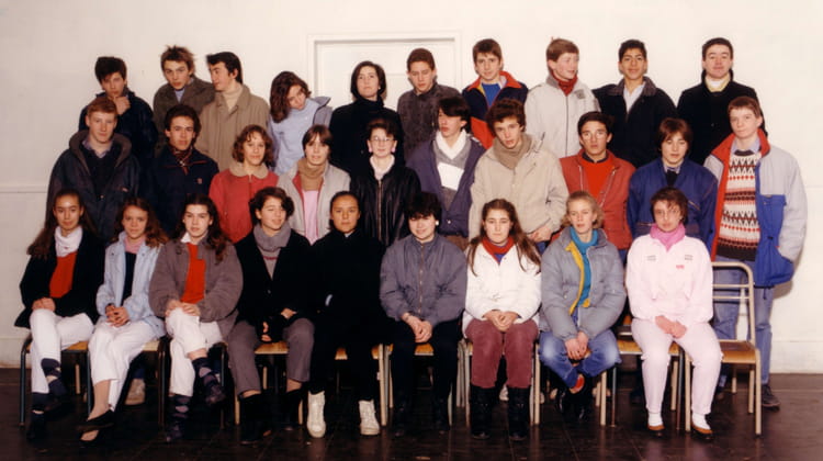 Photo de classe 3°9 1984-1985 de 1984, Collège Marcel Roby - Copains d ...