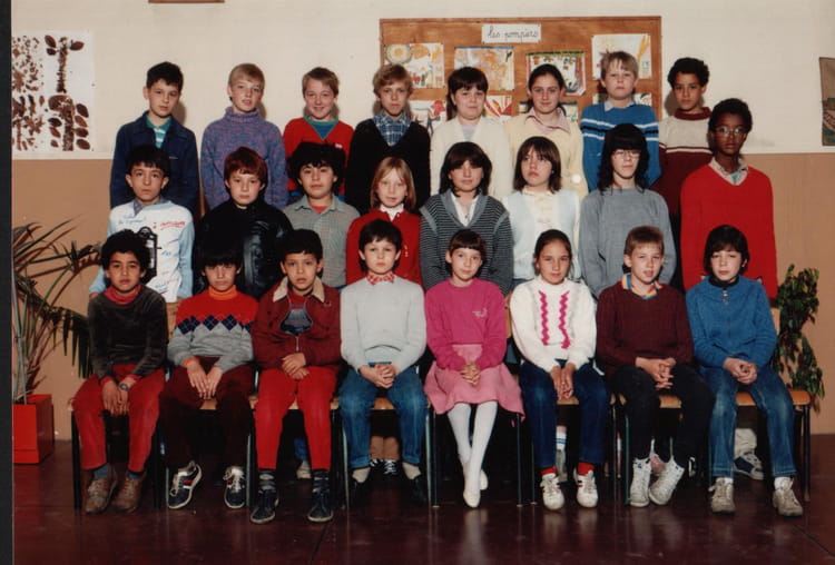 Photo de classe CM2 classe de Mr DESPINOY Marcel de 1984, ECOLE GEORGES ...
