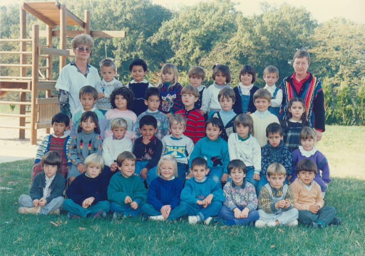 Photo de classe Moyenne section maternelle (1988-1989) de 1988, Ecole ...