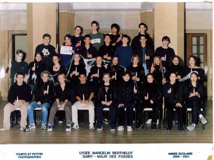 Photo de classe 1ereS3 de 2000, Lycée Marcelin Berthelot - Copains d'avant