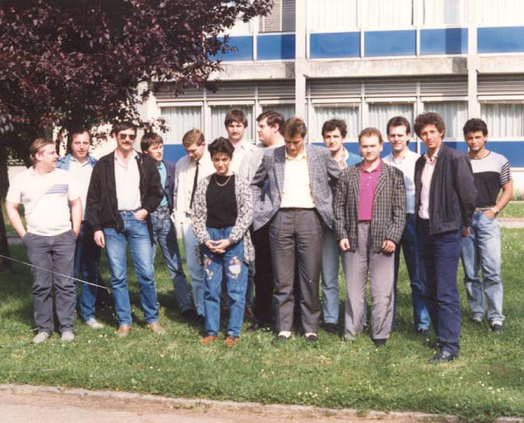 Photo de classe BTS Productique - Formation continue Greta de 1988 ...