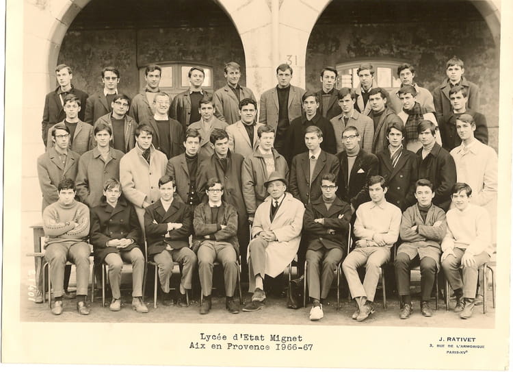 Photo de classe Sciences experim. année 66/67 de 1966, Collège Mignet - Copains d'avant