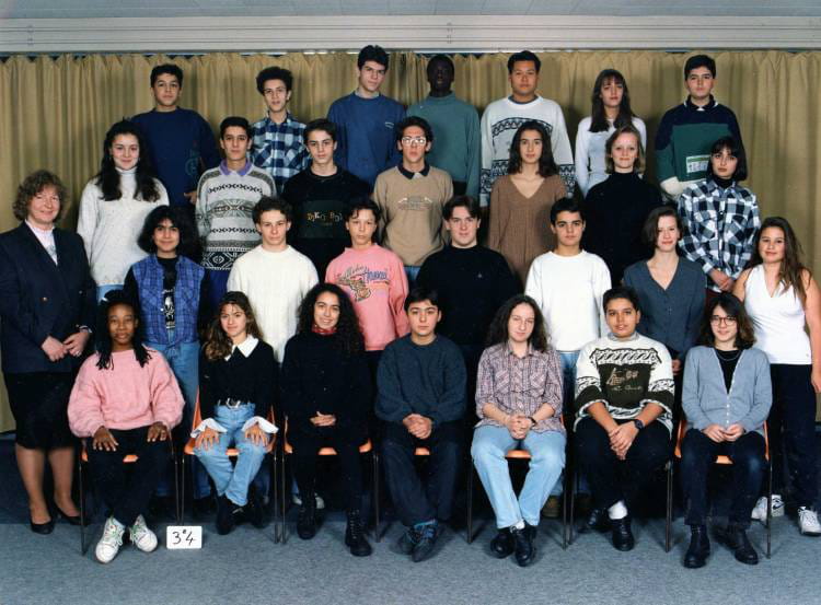 Photo de classe 3ème5 de 1994, Collège Landowski - Copains d'avant
