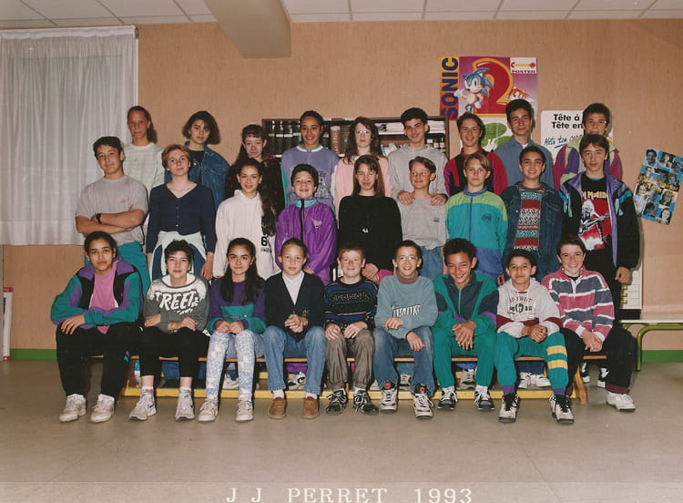 Photo de classe 5eme de 1993, Collège Jean Jacques Perret - Copains d'avant