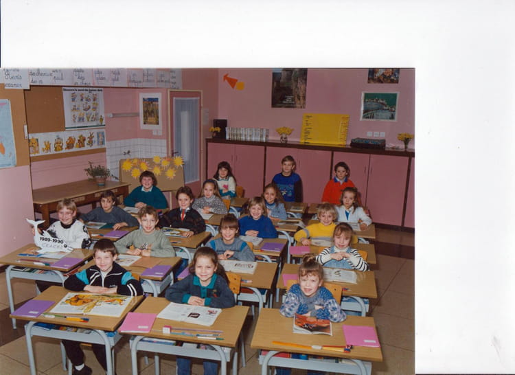 Photo de classe Ce2 de 1989, Ecole Groupe Scolaire Pierre Fortain ...