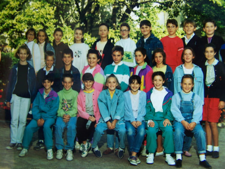 Photo de classe 6B 90-91 de 1990, ECOLE NOTRE DAME DU BRETONNAIS ...