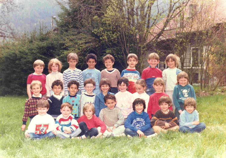 Photo de classe Cp de 1985, Ecole Monge (Saint Jeoire En Faucigny ...