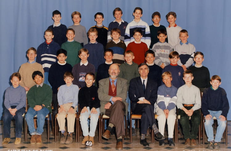 Photo de classe Classe 66 de 1998, Collège Privé Saint-jean De Passy ...