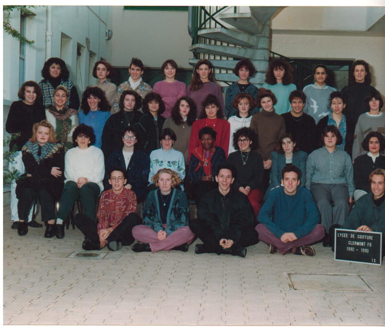 Photo de classe 1ax de 1993, Lycée Professionnel René Rambaud - Copains ...
