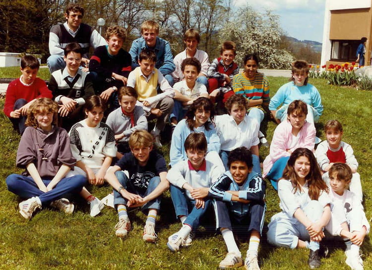 Photo de classe 5eB de 1985, Collège René Long - Copains d'avant