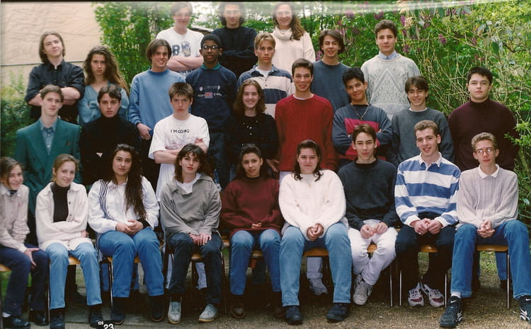 Photo de classe 2nd de 1993, Lycée L'ermitage - Copains d'avant