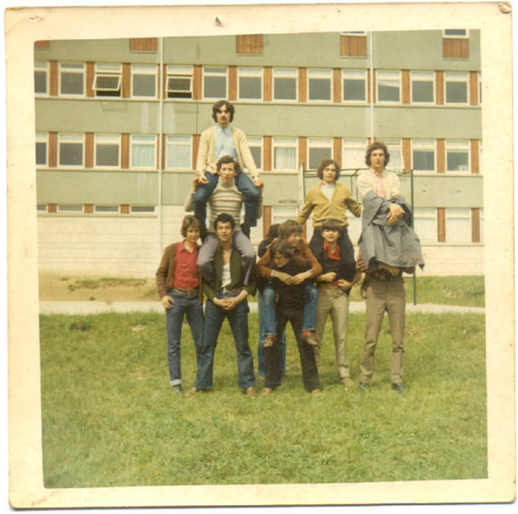 Photo de classe Mm1 de 1970, Lycée Boissy D'anglas - Copains d'avant