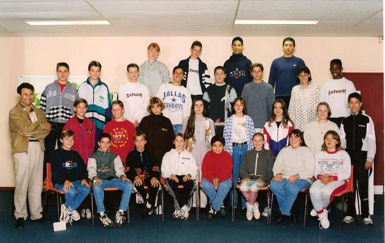 Photo de classe 4 ème C (1996/1997) de 1996, Collège Beau Soleil ...