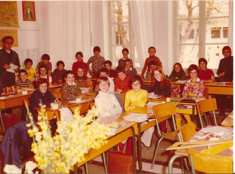 Photo de classe CM2 - Mr VERDON de 1973, ECOLE PUBLIQUE PRIMAIRE DE ...
