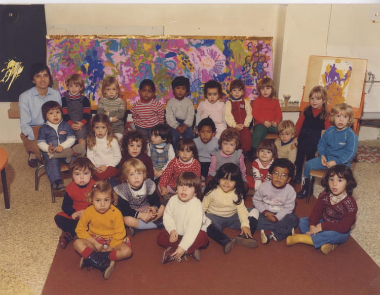 Photo de classe Maternelle premiere section de 1983, ECOLE LES AYDES ...