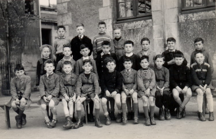 Photo de classe CM1 -54-55. de 1955, ECOLE JULES FERRY - Copains d'avant