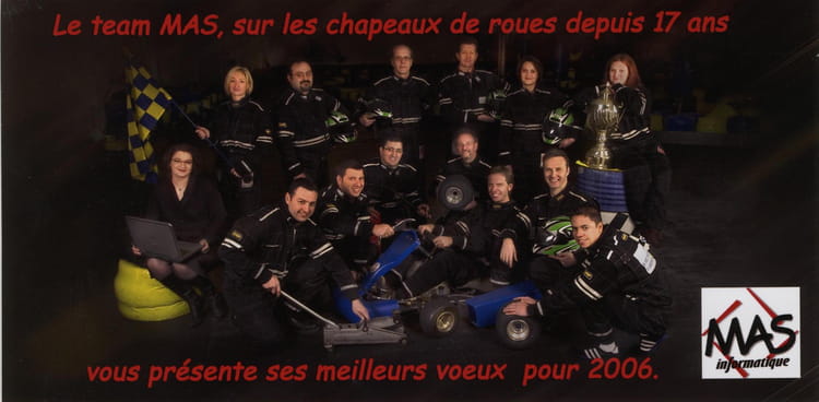 Photo de classe MAS 2005 de 2005, MAS INFORMATIQUE - Copains d'avant