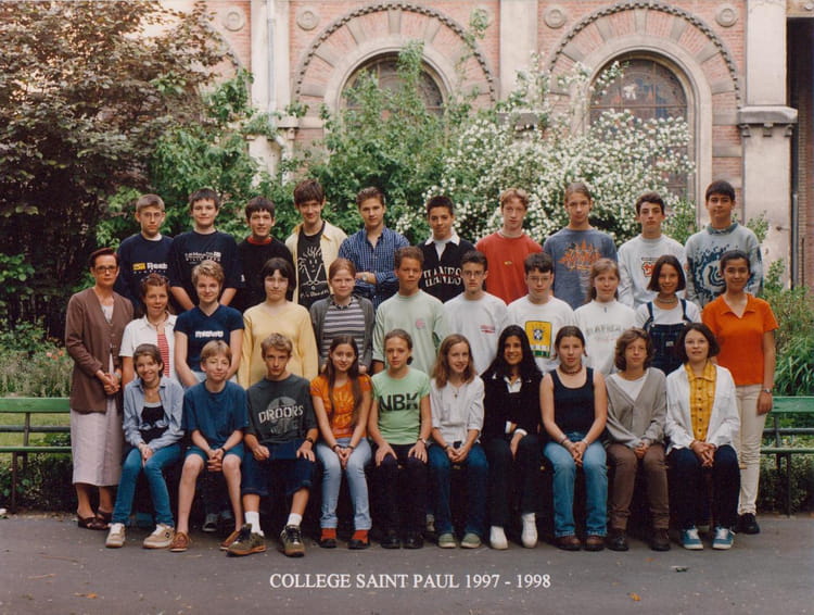 Photo de classe 3ème 3 de 1998, Collège Saint-paul - Copains d'avant