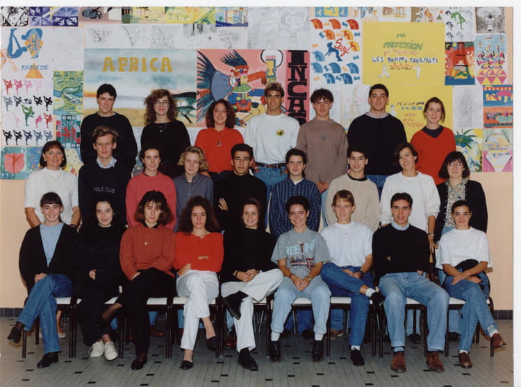 Photo de classe Term D 1991-1992 de 1991, Lycée Sainte-anne - Copains d ...