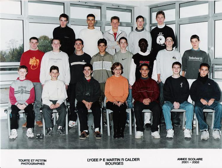 Photo de classe 2B de 2001, Lycée Pierre-emile Martin - Copains d'avant