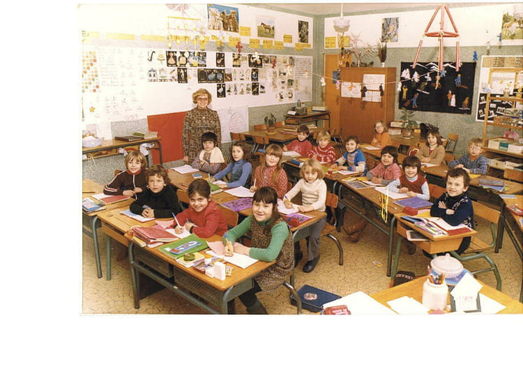 Photo de classe Jacques David de 1977, Ecole Jacques David (Nemours ...