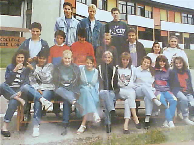 Photo de classe 3eme B de 1989, Collège René Long - Copains d'avant