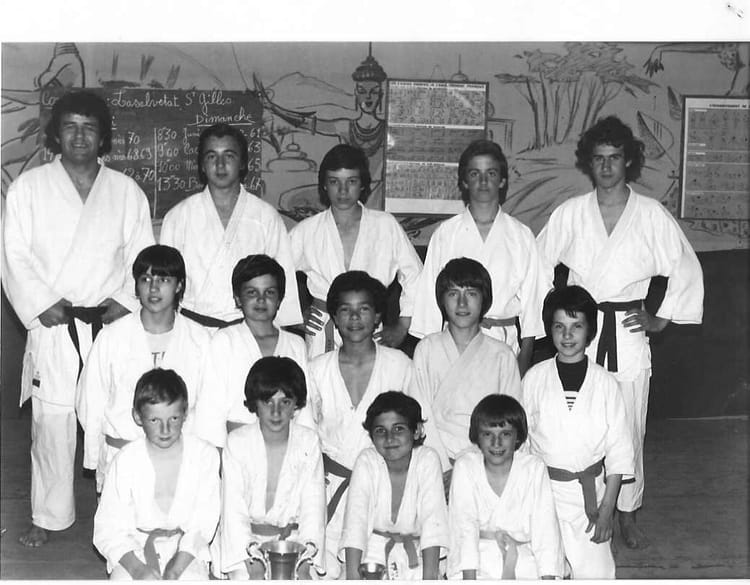 Photo de classe Judo JSSO 1979 de 1979, JSSO - Copains d'avant