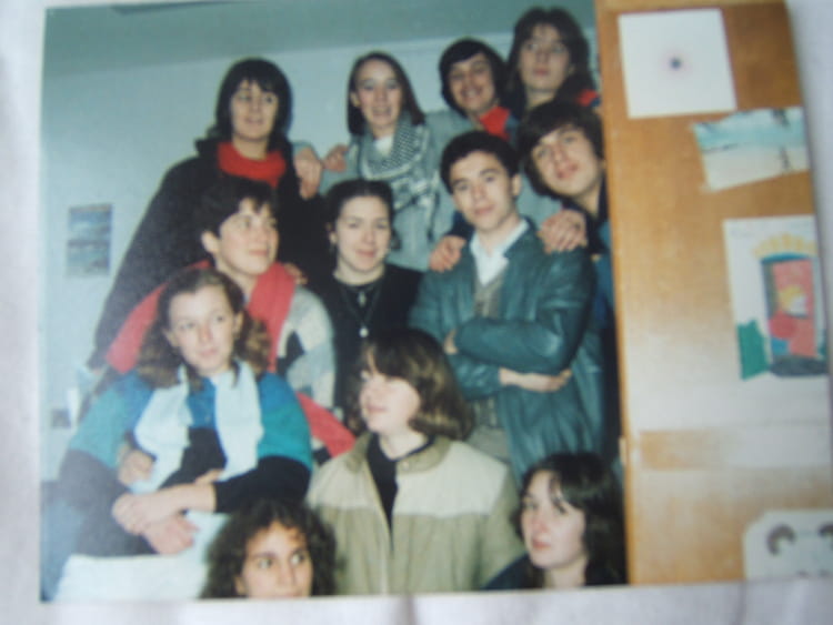 Photo de classe TF7' Internat de 1986, Lycée Enseignement Général Et Technologique Voltaire ...