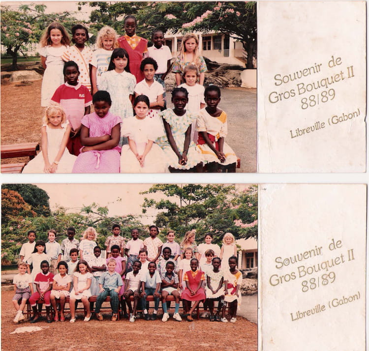 Photo de classe CE2 CE1 1988_1989 de 1988, Ecole Gros Bouquet 2 ...