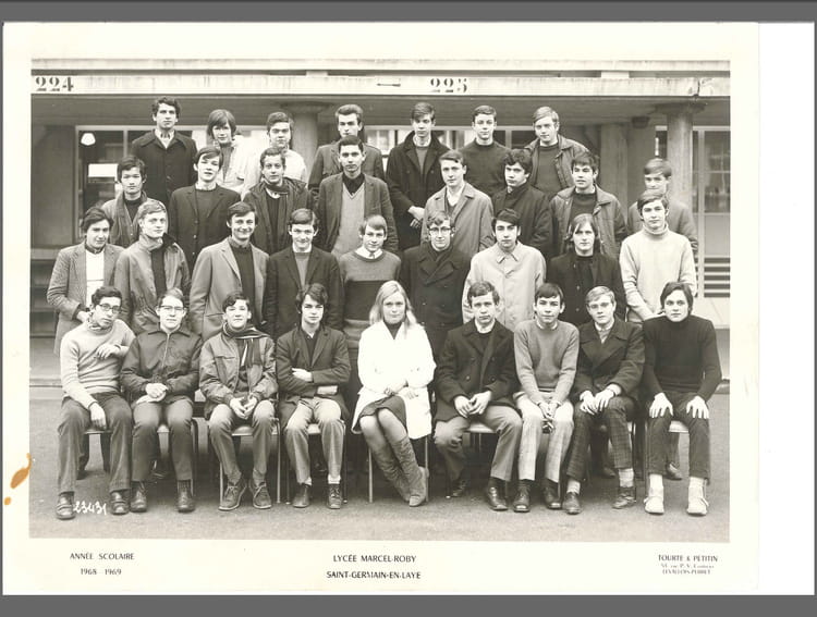 Photo de classe Premiere C4-3 de 1969, LYCEE MARCEL ROBY - Copains d'avant