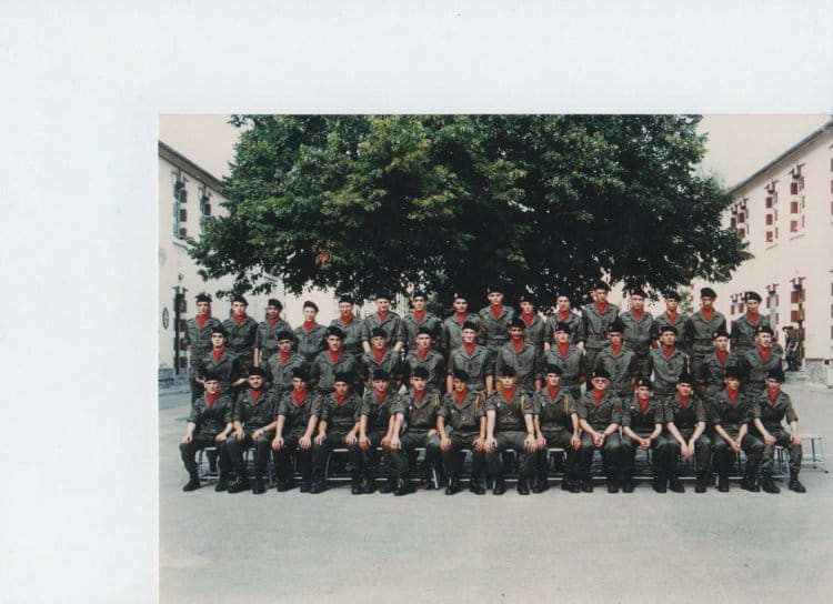 Photo de classe Photo 40 ra de 1990, 40 Eme Ra - Copains d'avant
